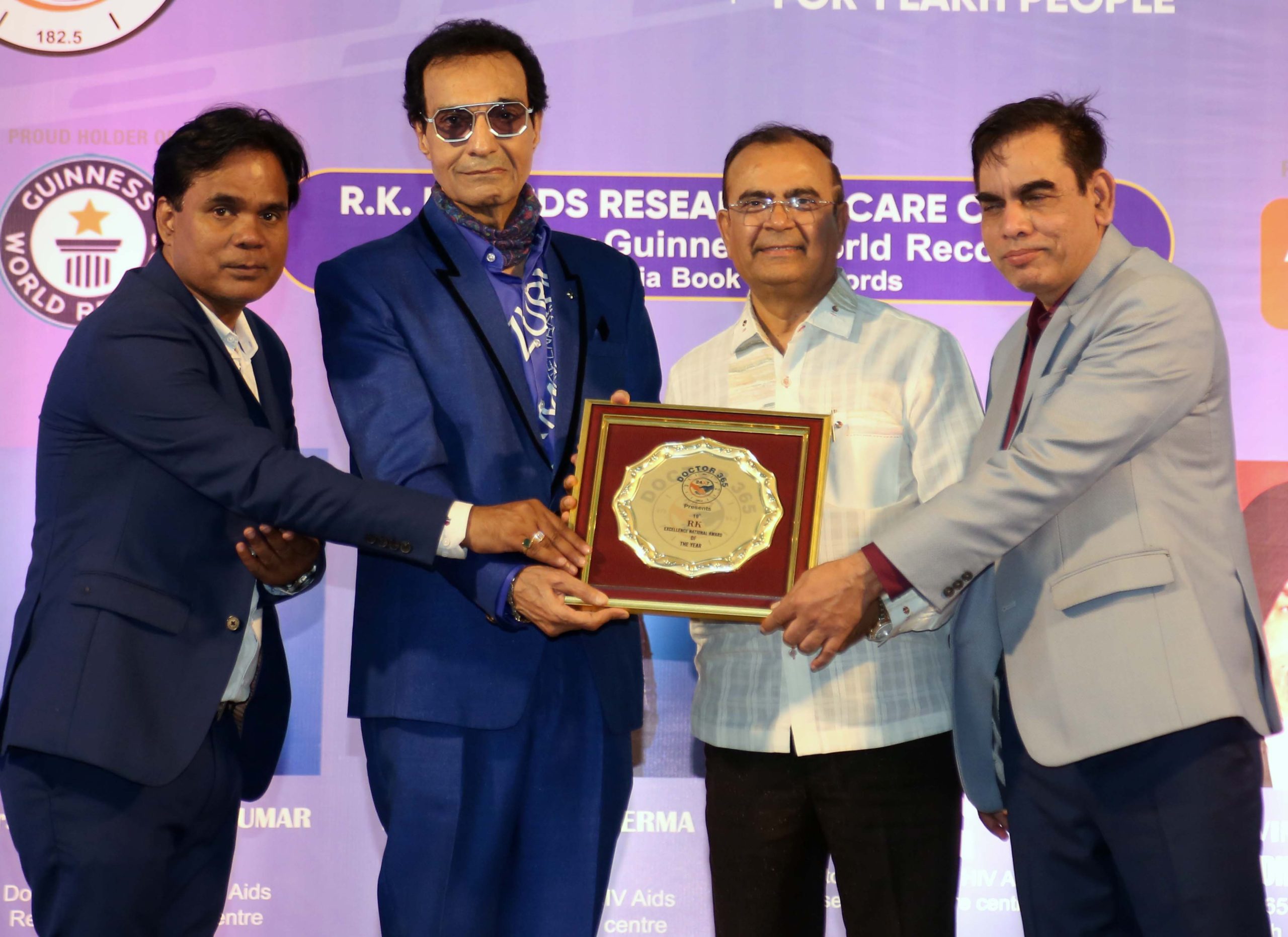 Dr. Dharmendra Kumar and Dheeraj Kumar organise free medical camp for the film industry workers ...