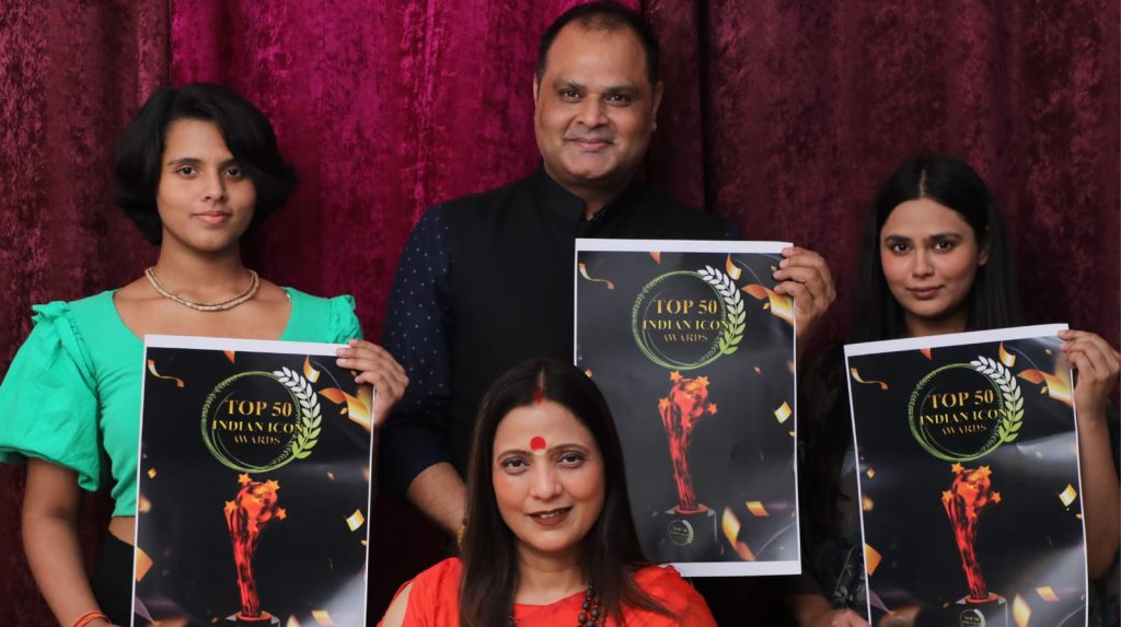 Dushyant Pratap Singh launches the poster of ‘Top 50 Indian Icon Awards ...